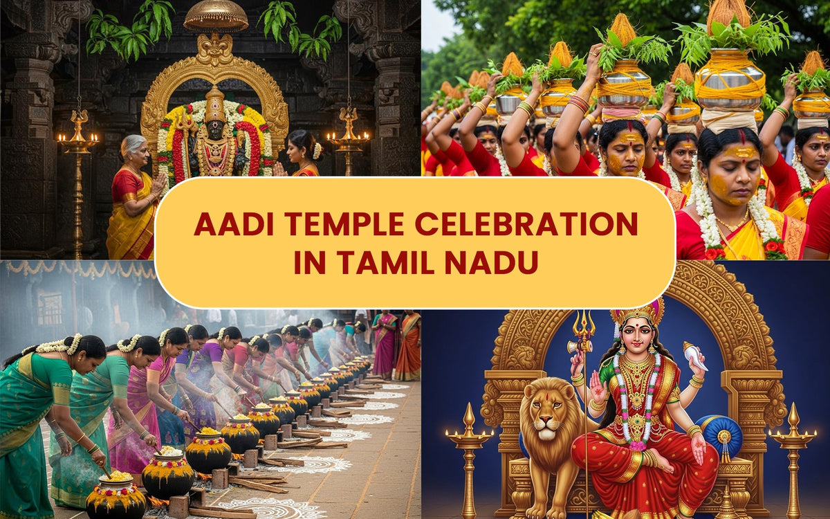 Aadi Festival Celebrations in 10 Temples of Tamil Nadu – Om Spiritual Shop