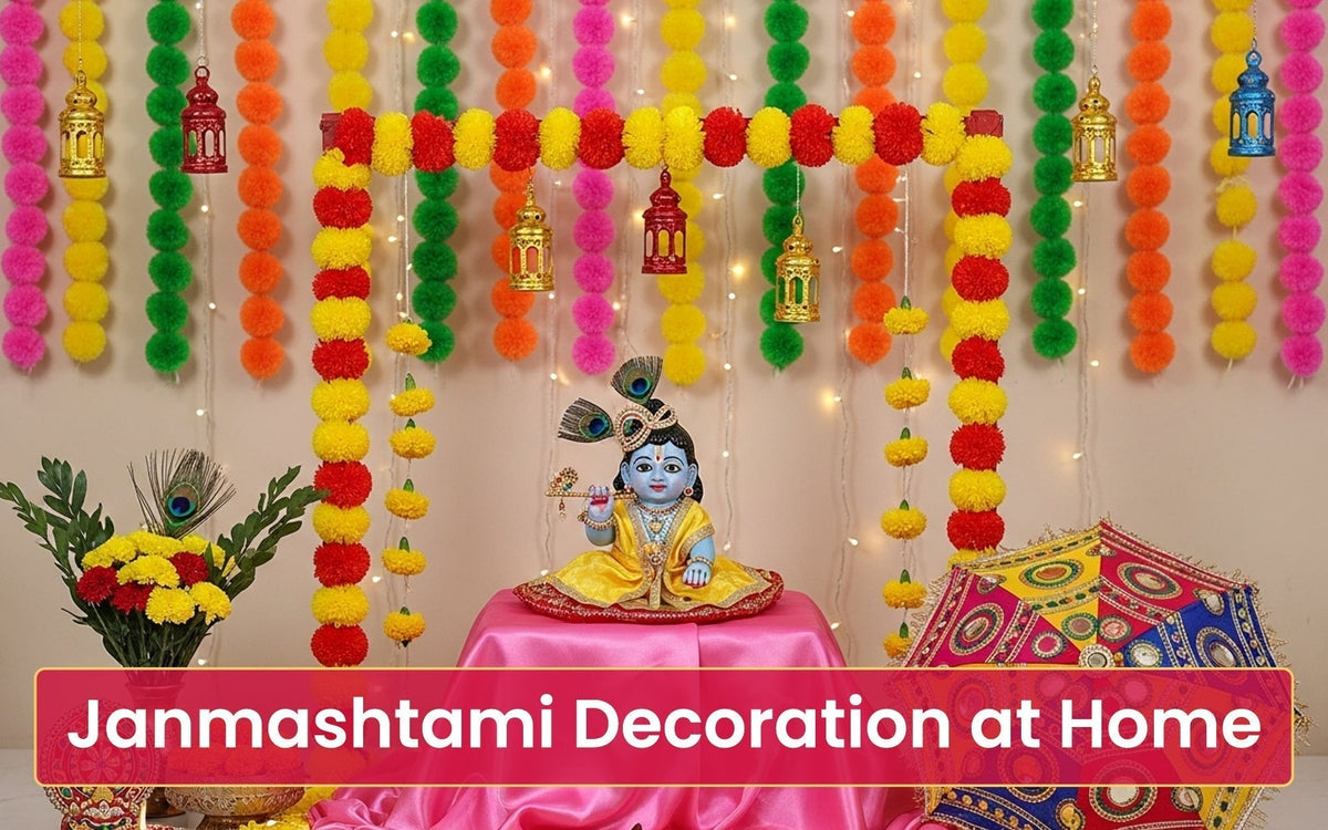 Krishna Janmashtami Decoration Ideas for Home: Turn Your Space into a ...