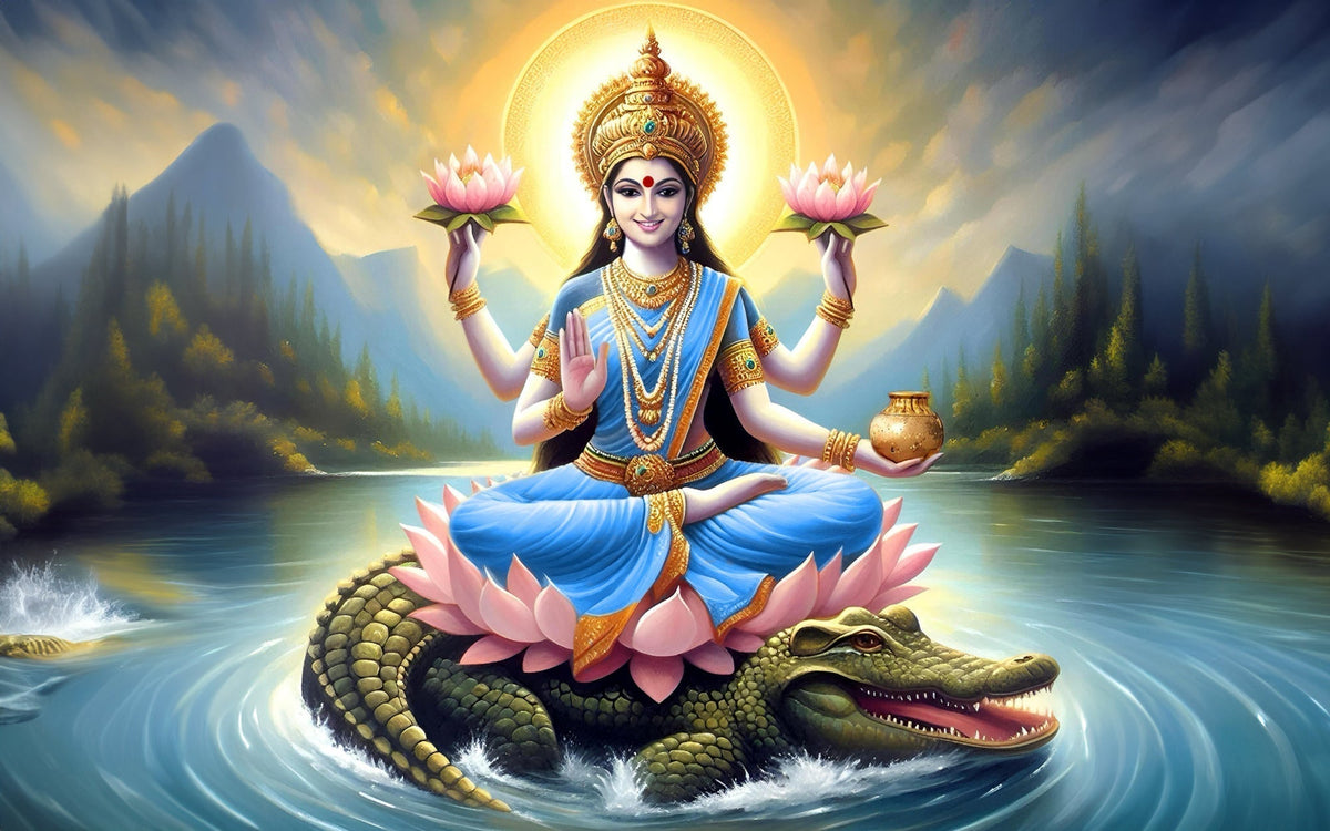 The Story of Ganga’s Descent to Earth (Ganga Avataran) – Om Spiritual Shop
