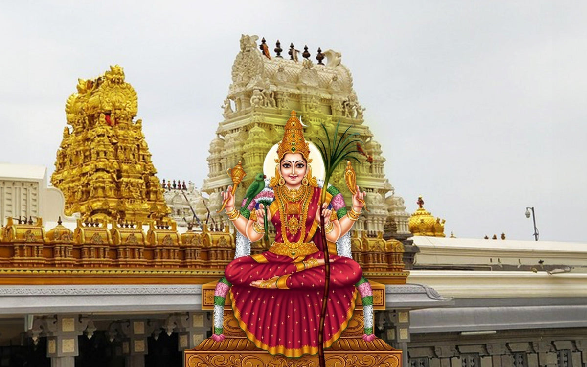 Kanchipuram Kamakshi Amman Temple – Om Spiritual Shop