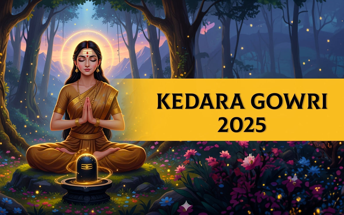 Kedara Gowri Vratham 2025 : Mythological story, Significance, Date and ...