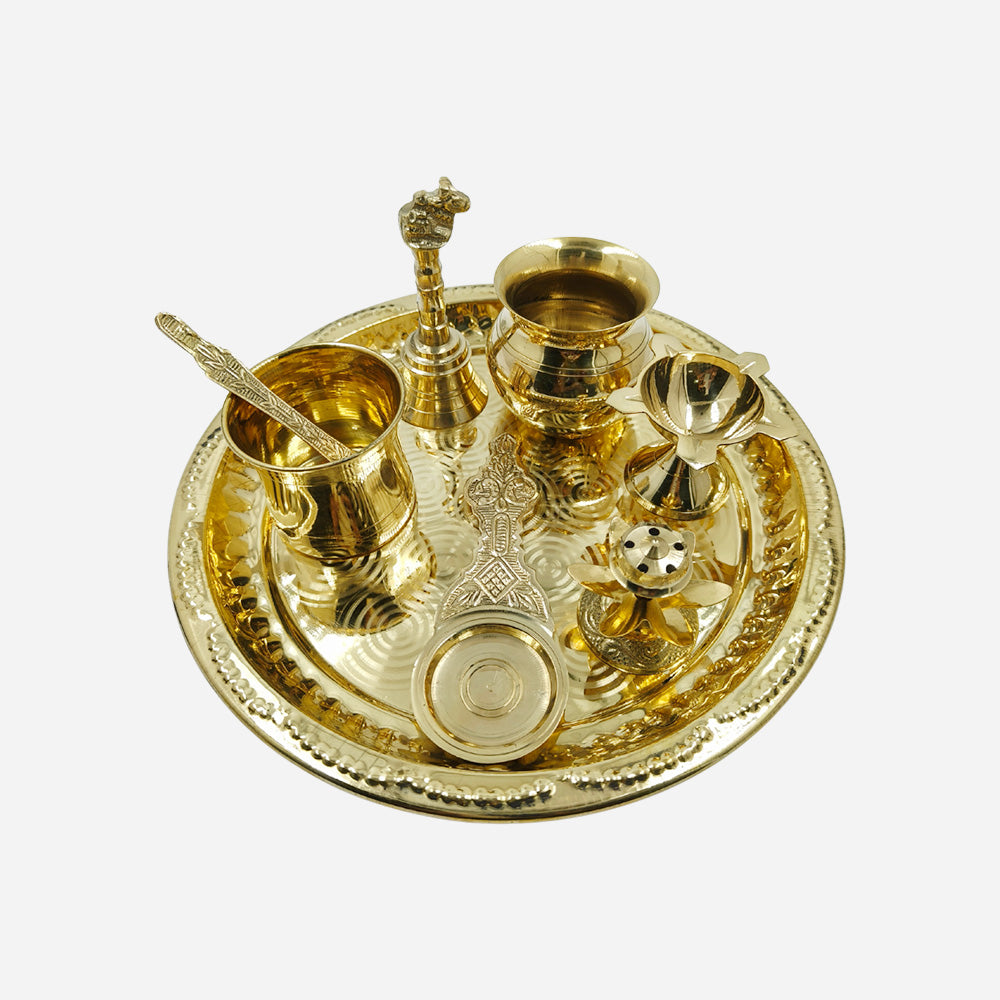 Ring Thali Set (7 pieces) – Om Spiritual Shop