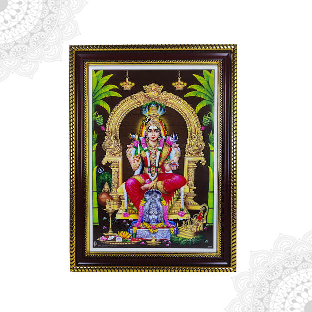 Karumari Amman Frame by Om Spiritual Shop