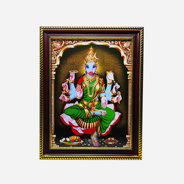Varahi Amman Frame by Om Spiritual Shop